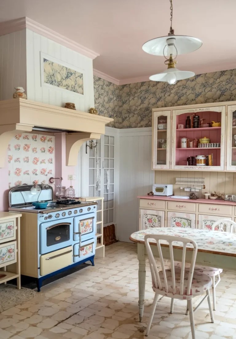11. Cottage Style Maximalist Kitchens | Interior Design